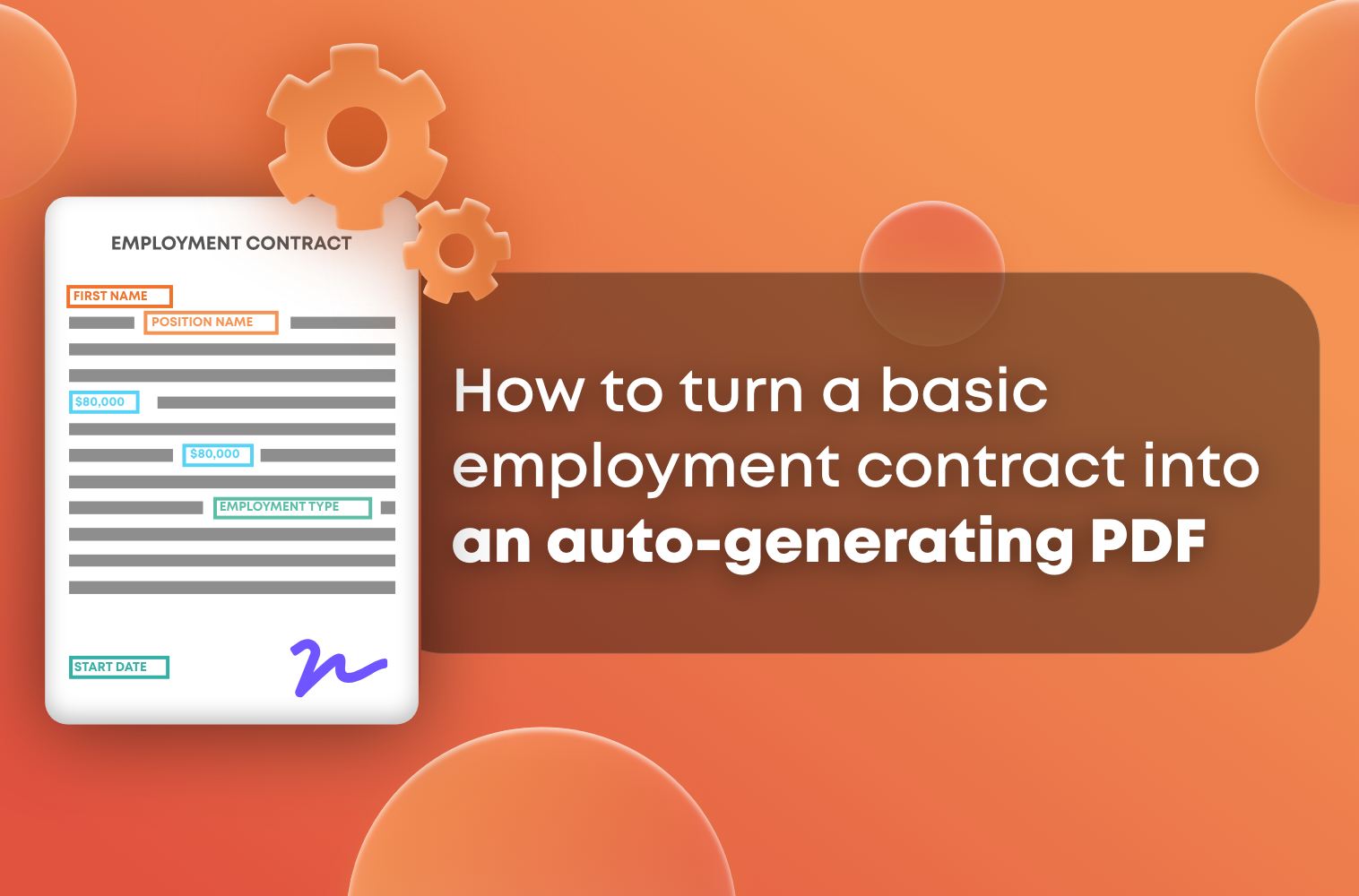 Automate Employment Contracts: Convert Them to PDFs in Minutes